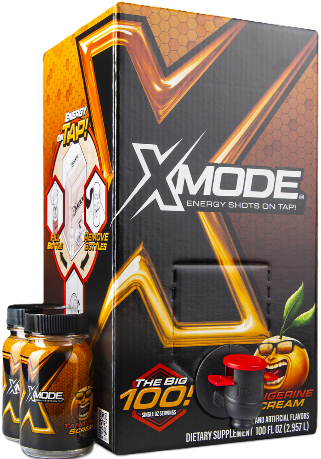 ENERGY SHOTS ON TAP – XMODE